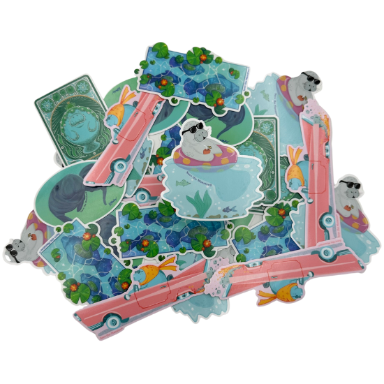 Stickers & Decals – The Manatee Store by Save the Manatee Club