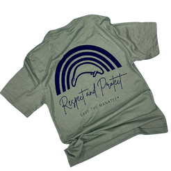 Respect & Protect T-Shirt – The Manatee Store by Save the Manatee Club