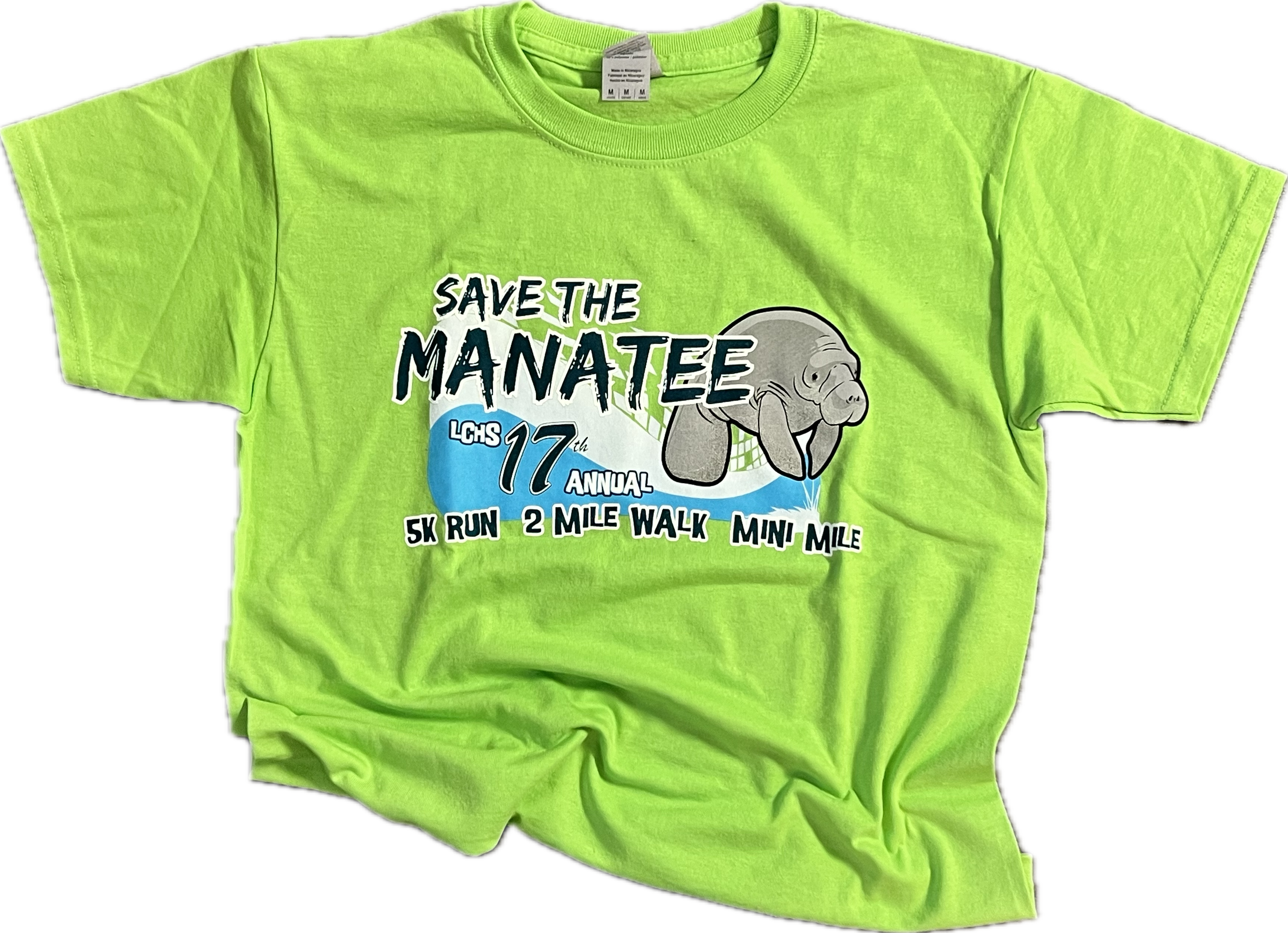 (Final Sale) 2020 Manatee 5K T-Shirt – The Manatee Store by Save the ...