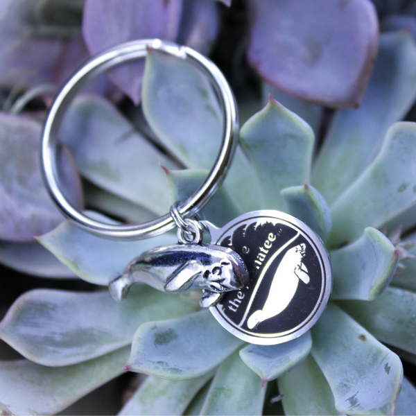 Save the Manatee Club Key Ring – The Manatee Store by Save the Manatee Club